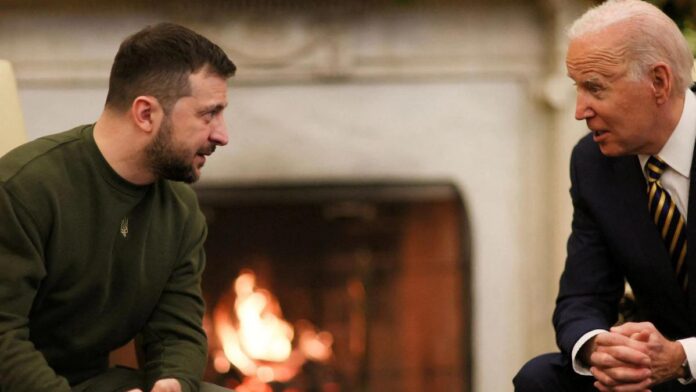 ¡Guarden la cubertería de plata de la Casa Blanca! ¡Volodymyr Zelensky ...